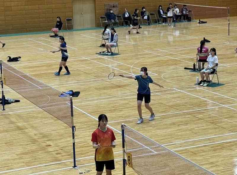 バドミントン部と女子バスケットボール部の試合結果報告 | 邑久高等学校ホームページ